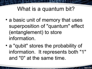 Quantum artificial intelligence | PPT