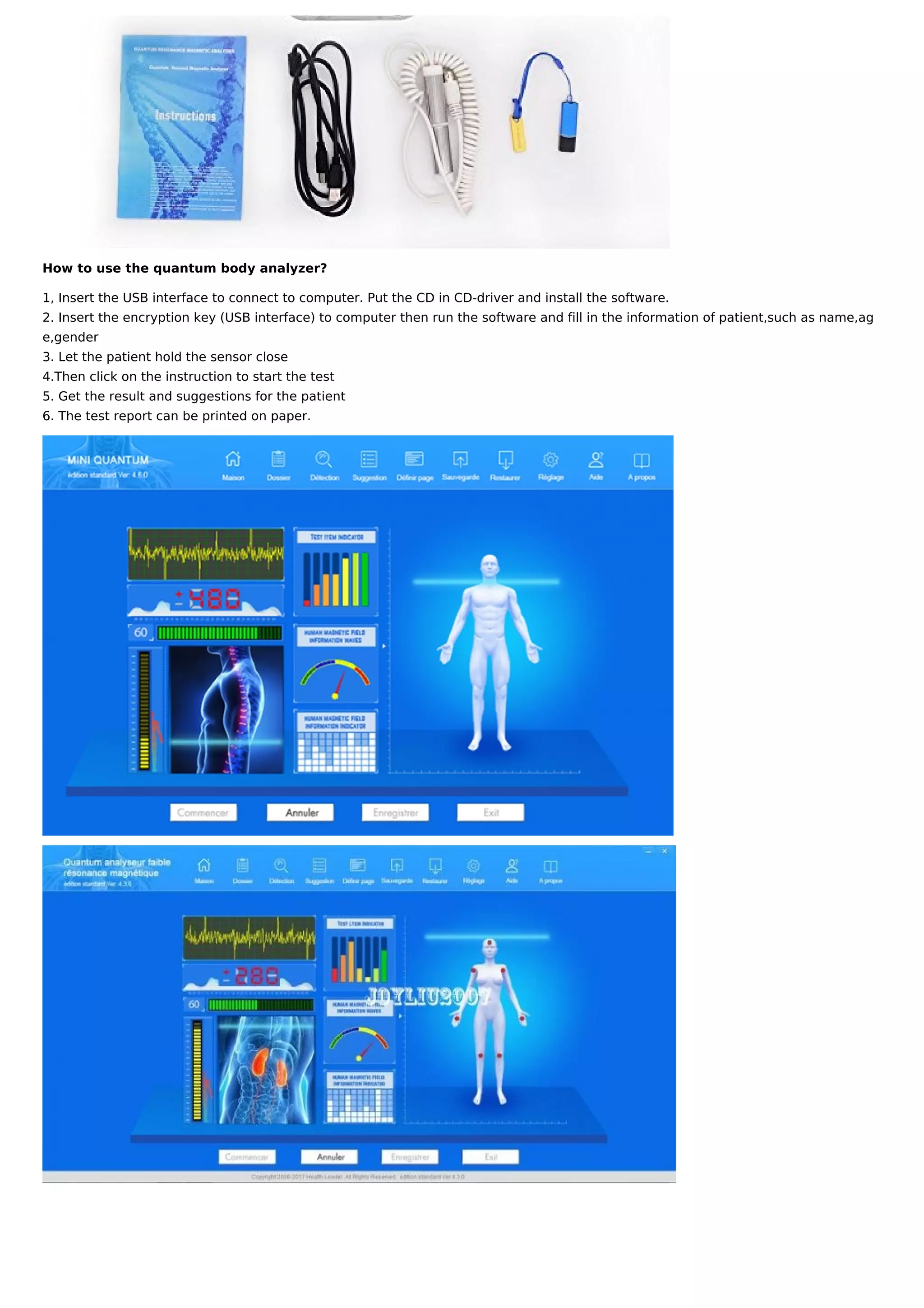 Quantum bio electric analyzer what it,why and what price | PDF