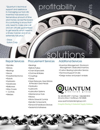 Quantum brochure | PDF