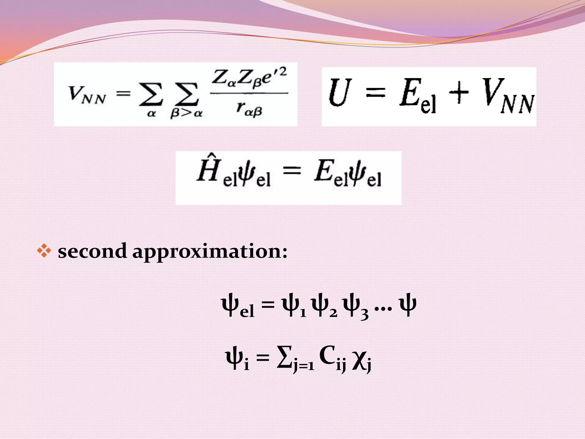 Quantum calculations and calculational chemistry | PPTX