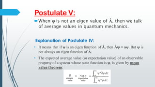 Quantum chemistry ppt | PDF
