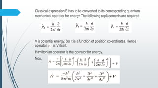 Quantum chemistry ppt | PDF