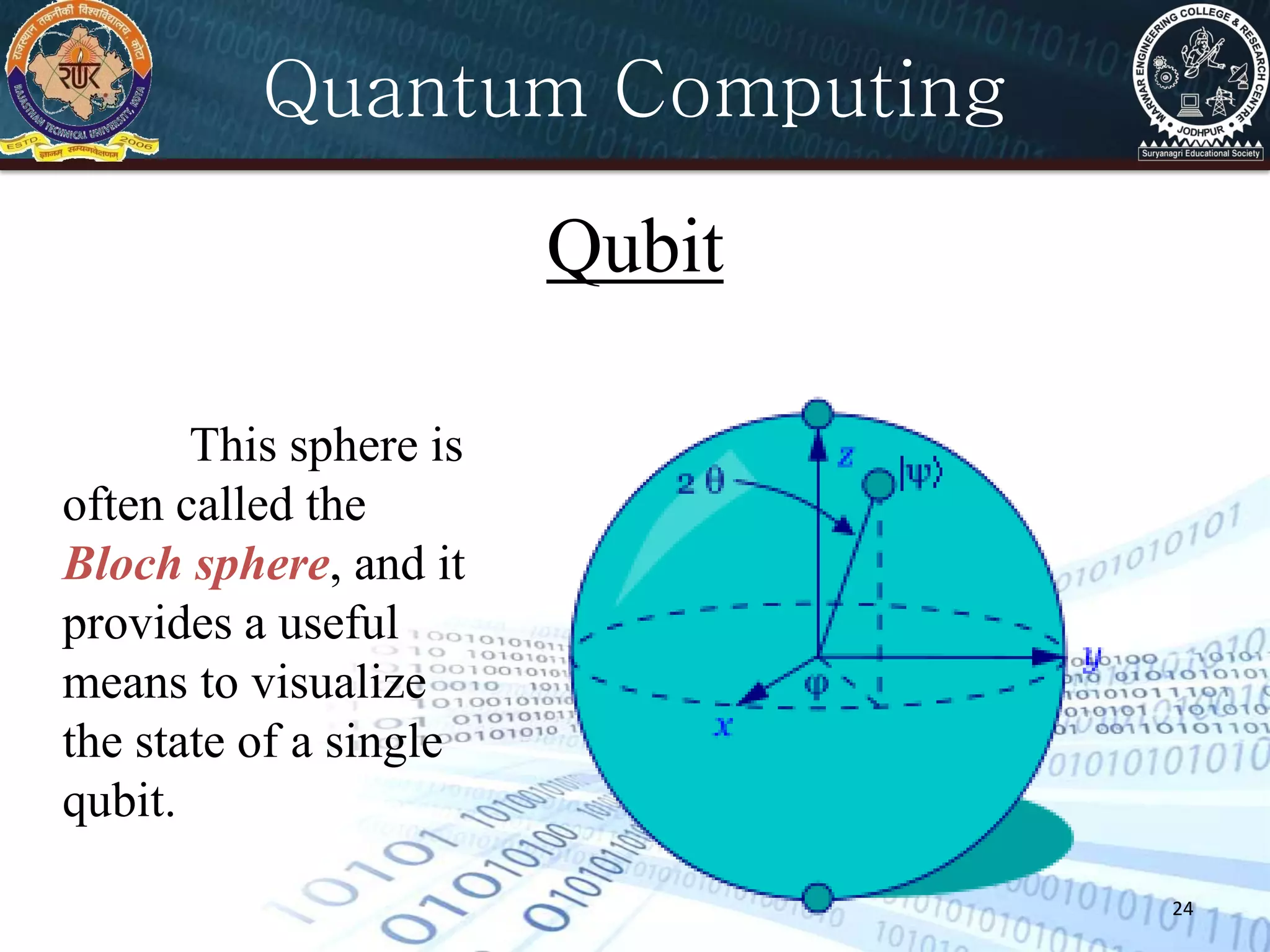 Quantum computation - Introduction | PDF