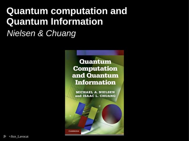 Quantum computation introduction for developers | PPT