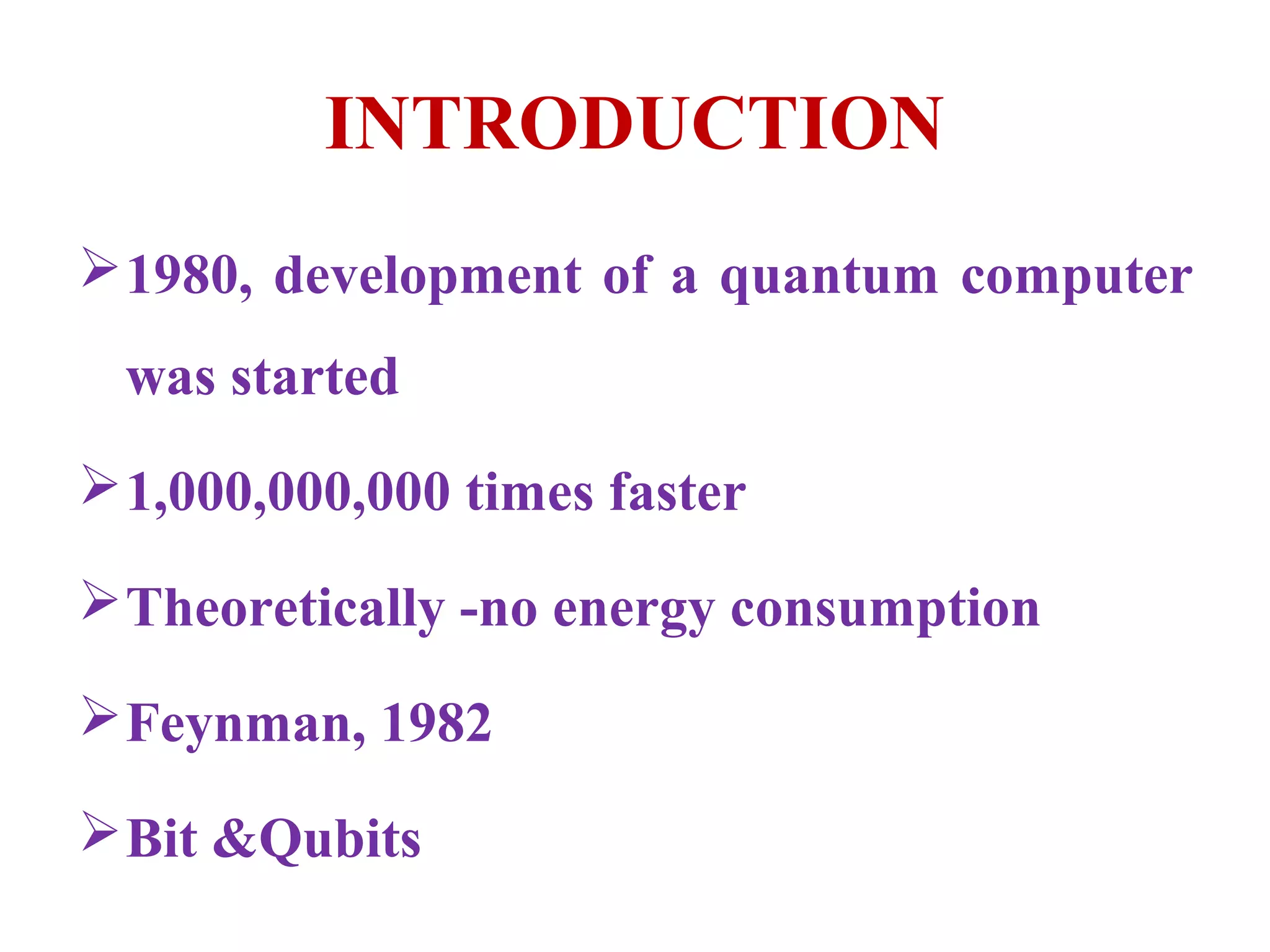 Quantum computer | PPT