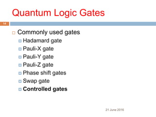Quantum Computer | PPT