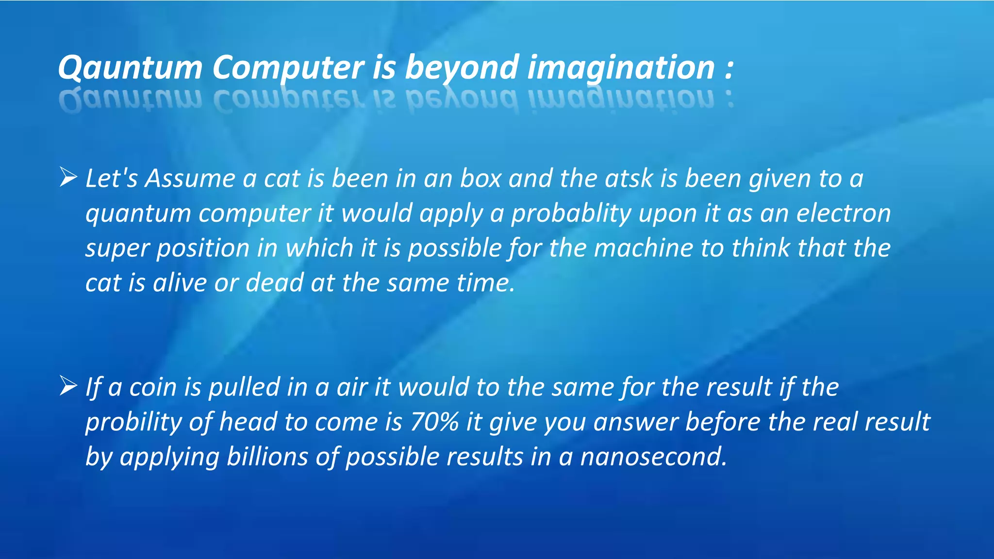 Quantum computer | PPTX