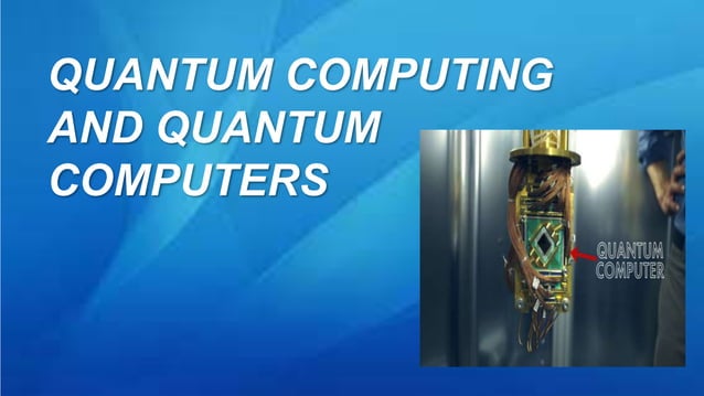 Quantum computer | PPT