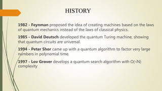 Quantum computer | PPTX