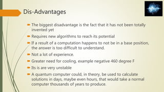 Quantum computer | PPT