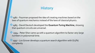 Quantum computer | PPTX