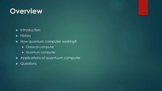 Quantum computer | PPT