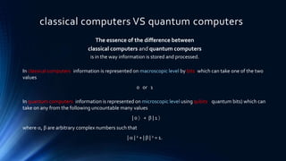 Quantum computer in cryptography | PPTX