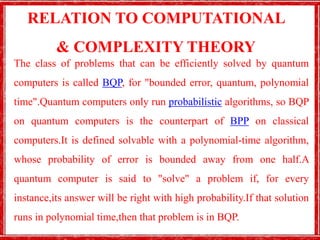 Quantum computers | PPT