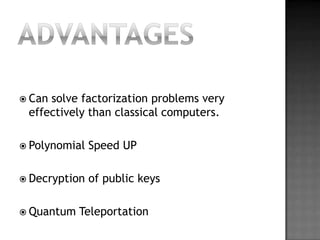 Quantum computer | PPT