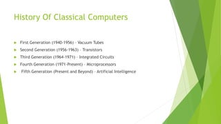 Quantum computers | PPTX