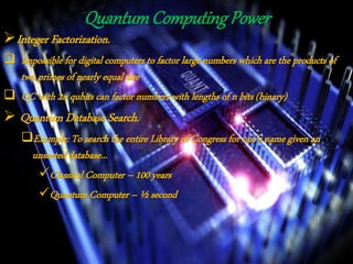 Quantum computers | PPT