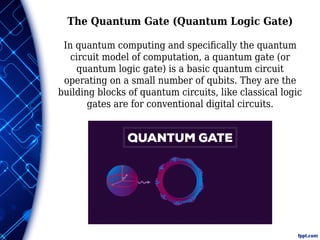 The Evolution of Quantum Computers | PDF