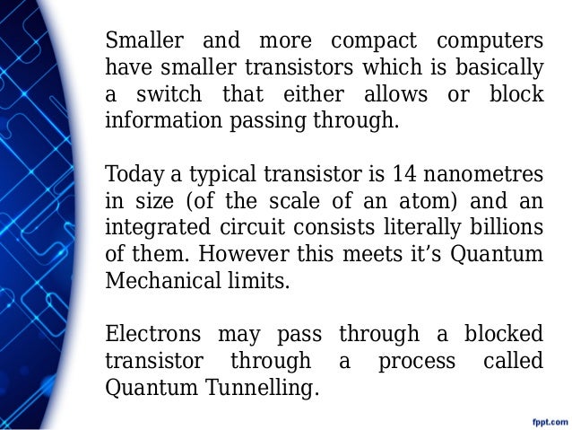 History Of Computer Timeline Quantum Computing