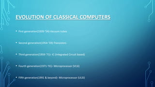 Quantum computers | PPTX