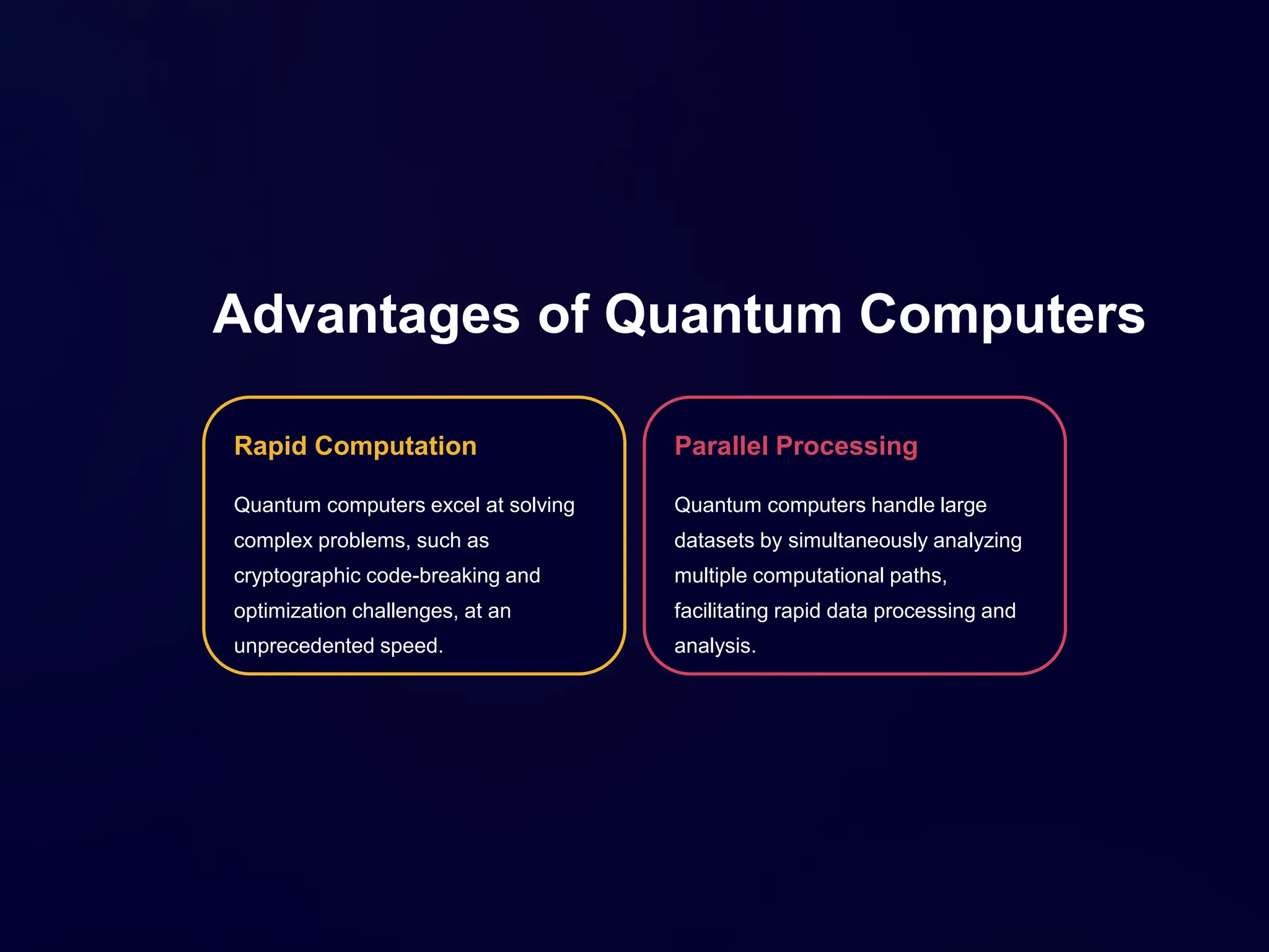 Quantum computers and how it works and applications and future applications.pptx | Physics | Science