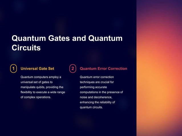 Quantum computers and how it works and applications and future ...