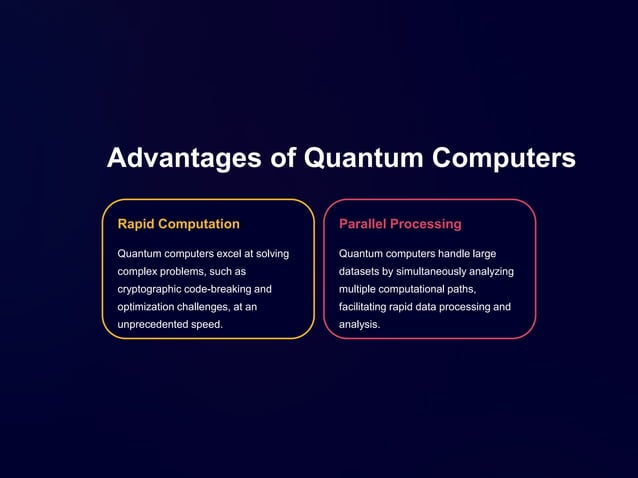 Quantum computers and how it works and applications and future ...