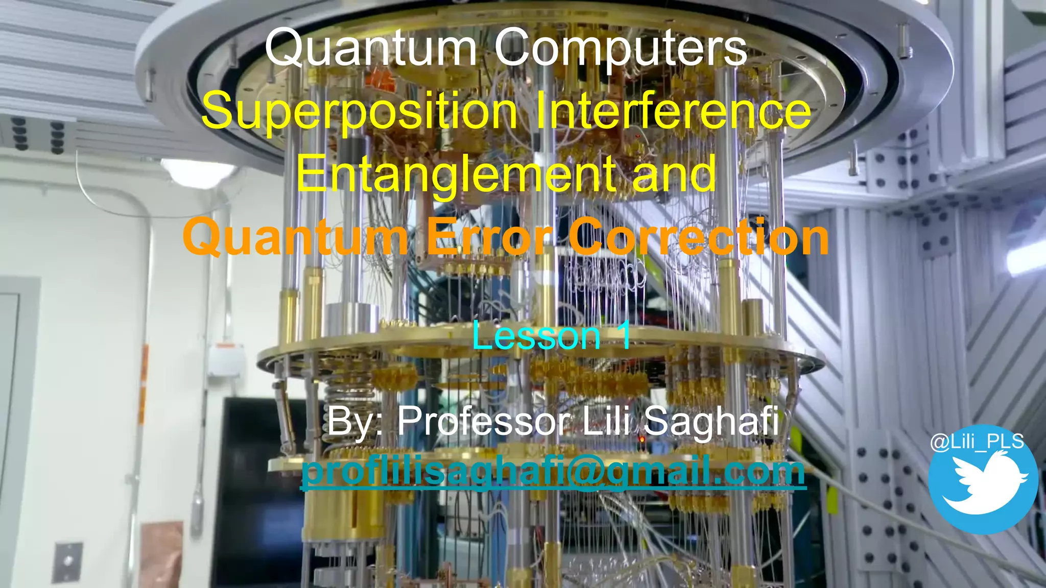 Quantum Computers_Superposition Interference Entanglement and Quantum Error Correction | PDF ...