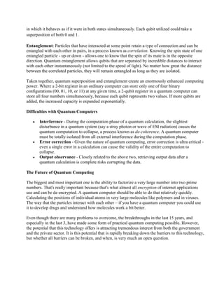 Quantum Computing | PDF