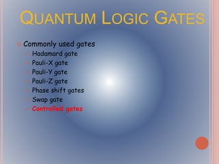 Quantum computing | PPT