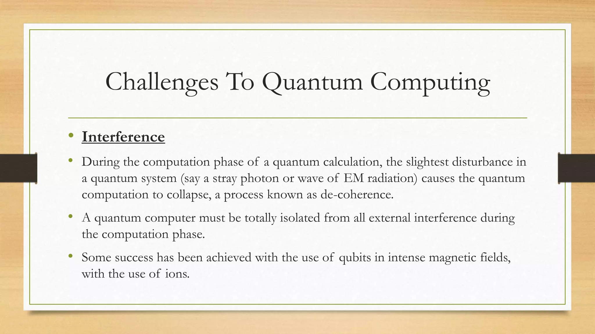 Quantum computing | PPTX