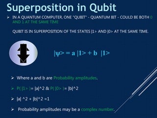Quantum computing | PPTX
