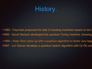 Quantum computing | PPTX