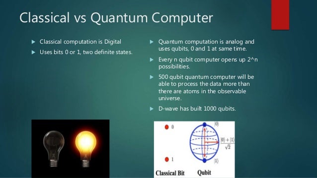 Quantum computing