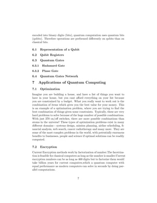 Quantum Computing Report | PDF