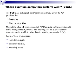 Quantum computing | PPT