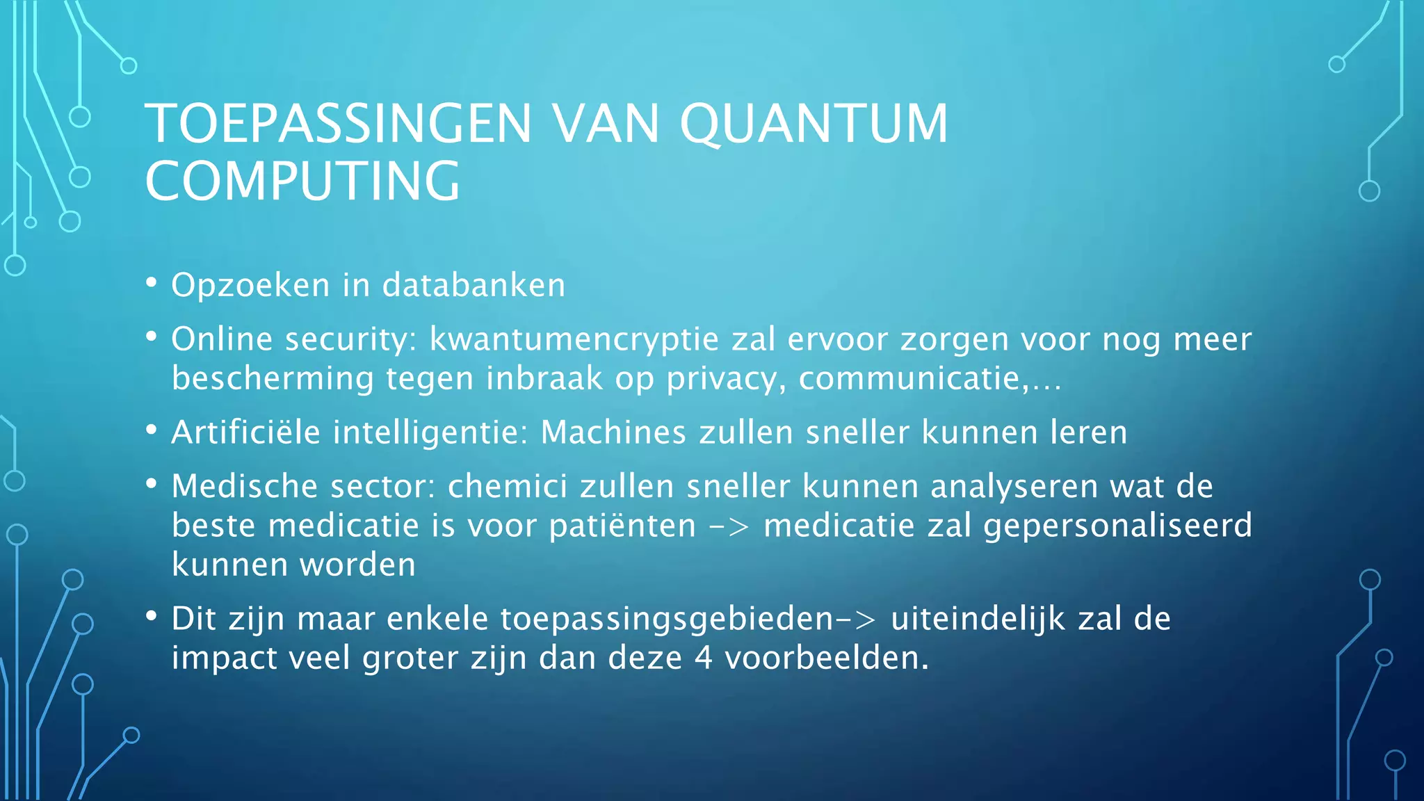 Quantum computing - Korte voorstelling | PPTX | Computing | Technology & Computing
