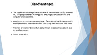 Quantum computing | PPT