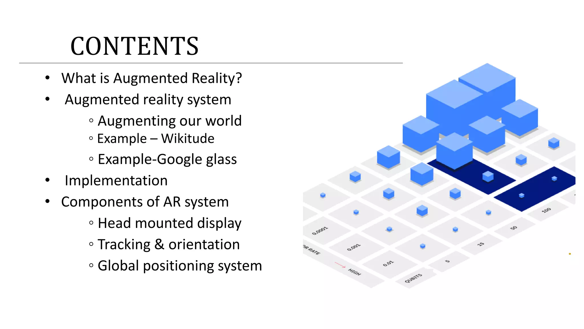 AN Introduction to Augmented Reality(AR) | PPT