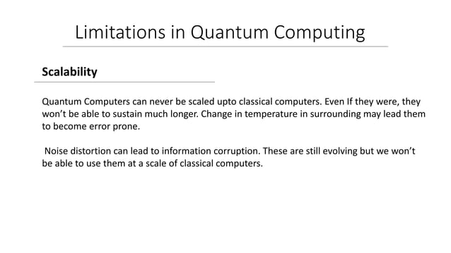 An Introduction to Quantum computing | PPT