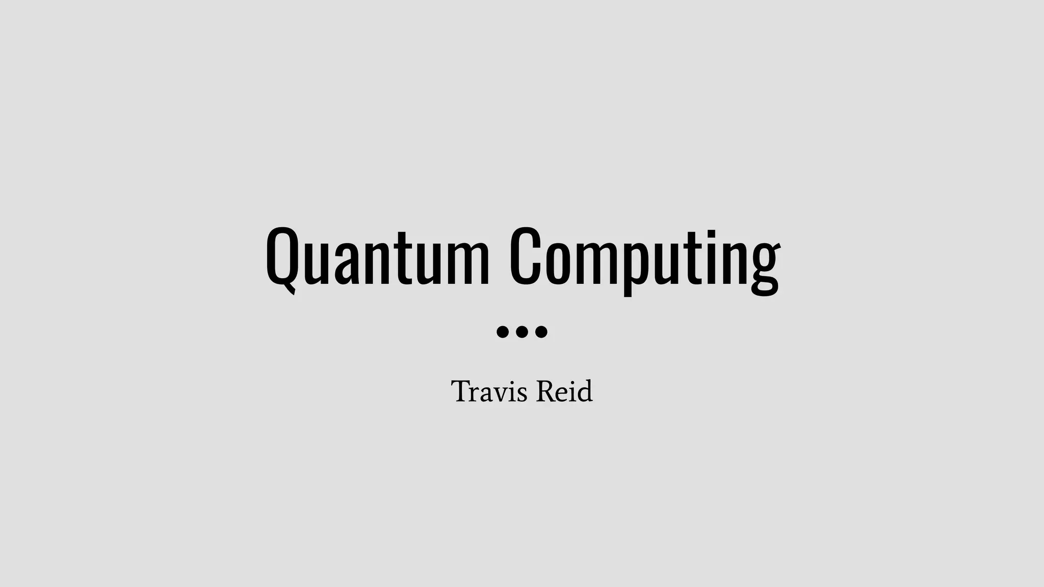 Quantum computing | PDF