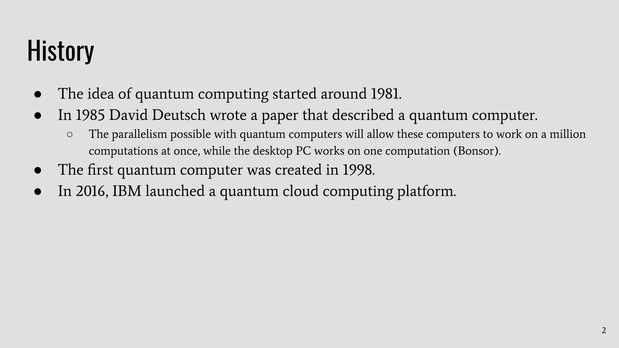 Quantum computing | PDF