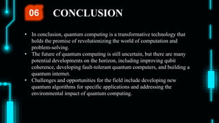 quantum computing.pptx | Physics | Science