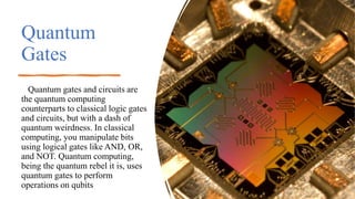 Quantum Computing - Basic Concept . | PPTX | Physics | Science