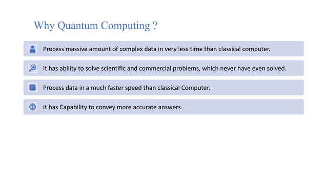 Quantum Computing - Basic Concept . | PPTX | Physics | Science
