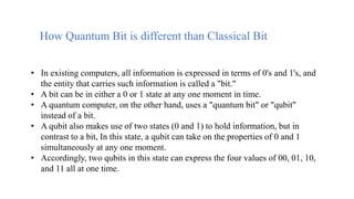 Quantum Computing - Basic Concept . | PPTX | Physics | Science