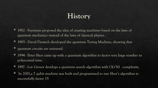 Quantum Computing and what is qbits.pptx | Free Download