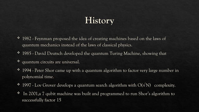 Quantum Computing and what is qbits.pptx | Free Download