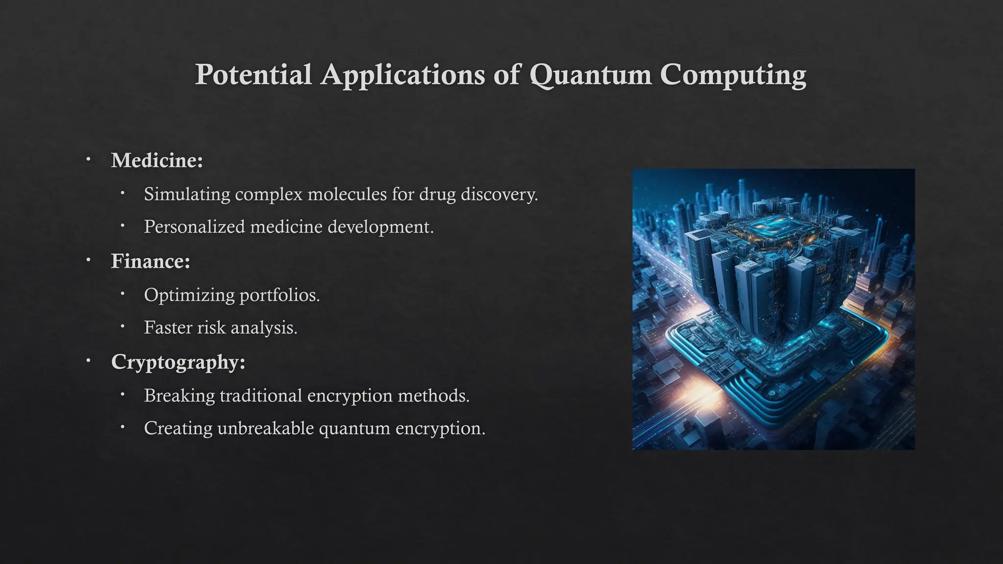 Quantum Computing in quantum is the essential | PPTX