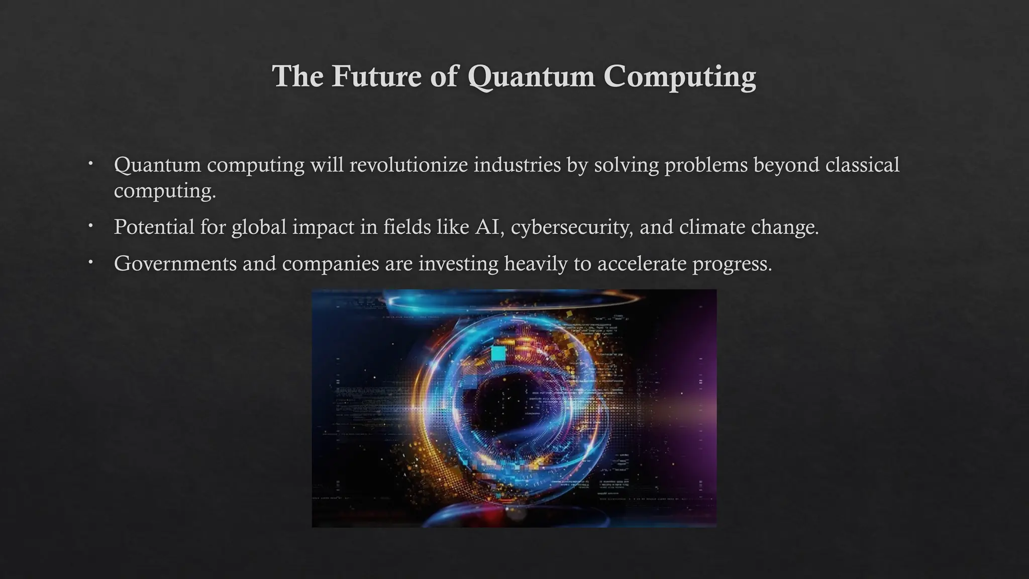 Quantum Computing in quantum is the essential | PPTX